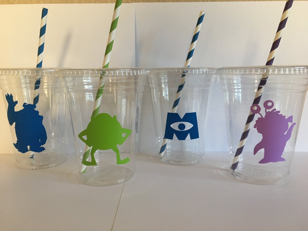 Monsters Cups, Monster Birthday Cups, Monster Birthday Cups, Monster ...