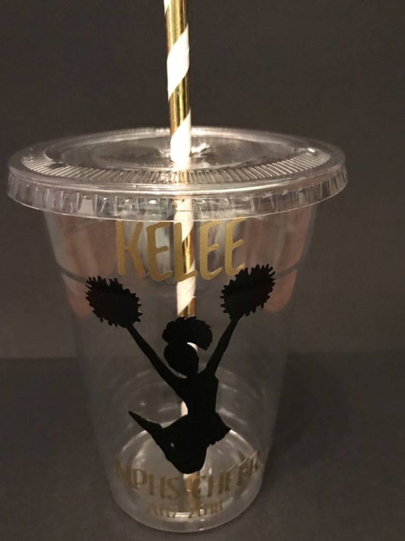 Cheerleading Party Cups Cheerleading Party Supplies Cheer - Etsy