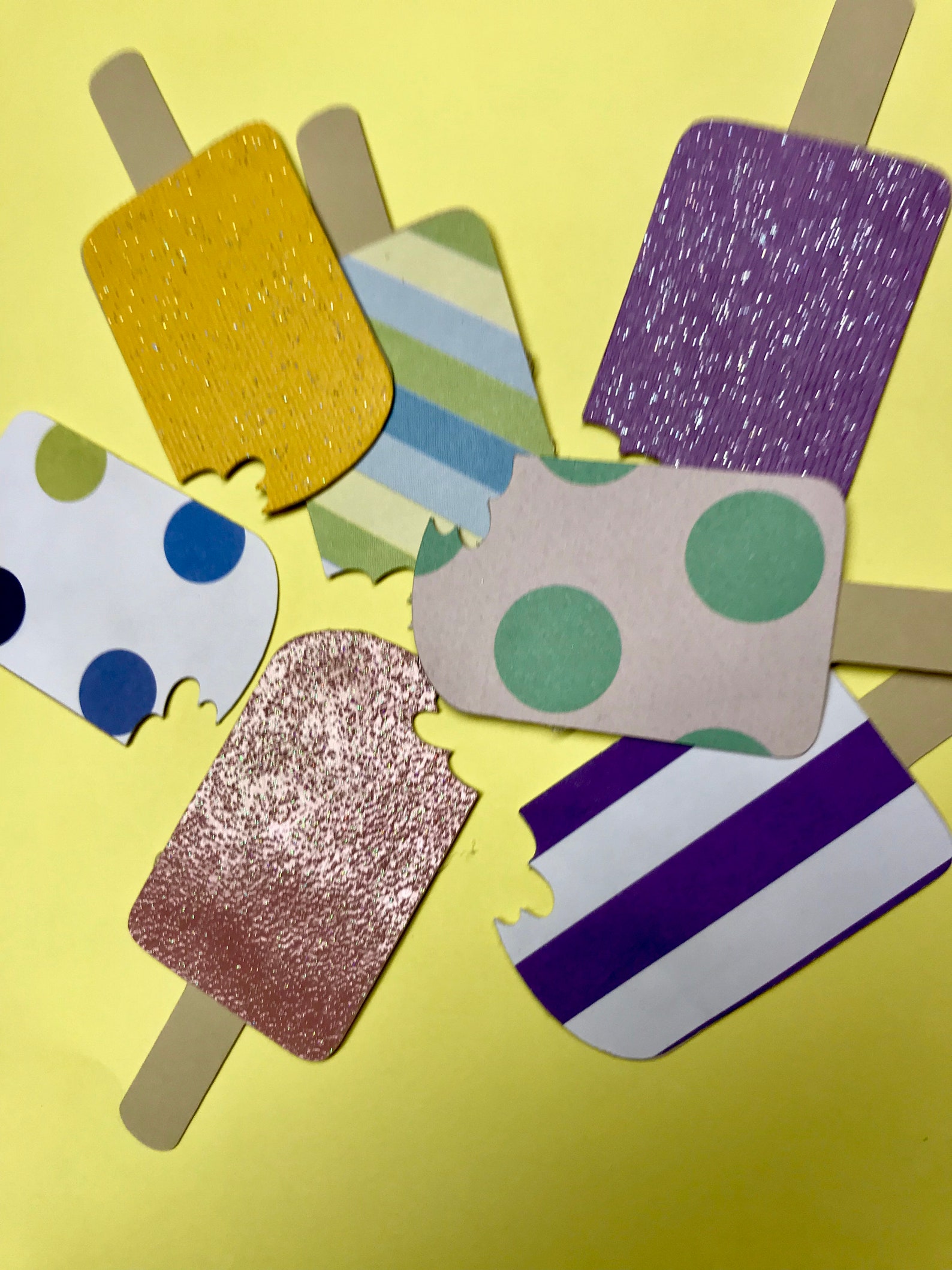 Popsicle Die Cut - Etsy