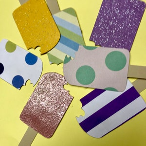 Popsicle Die Cut - Etsy