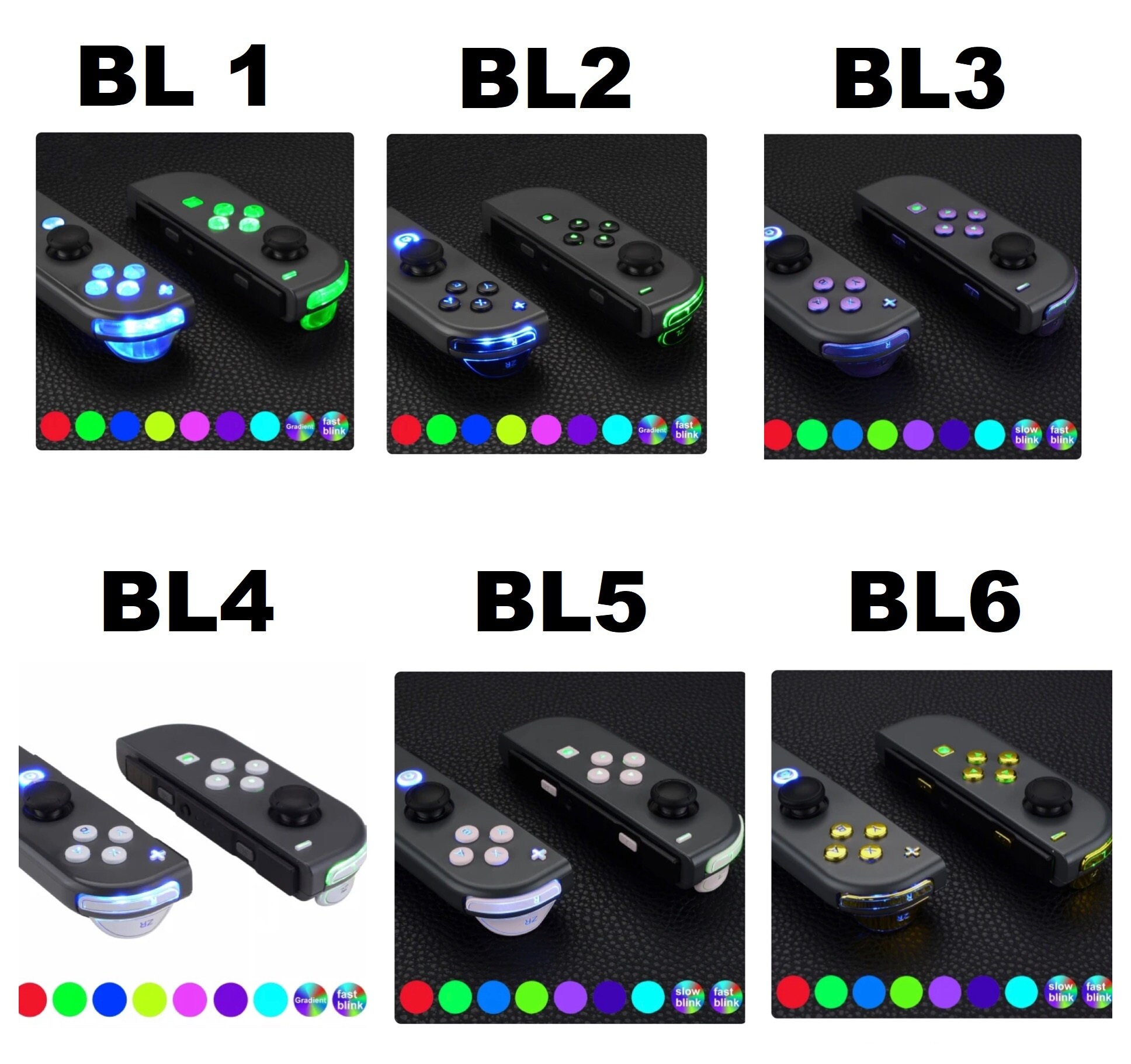 Custom Made Boxy Pixel Nintendo Switch Joycons - Etsy