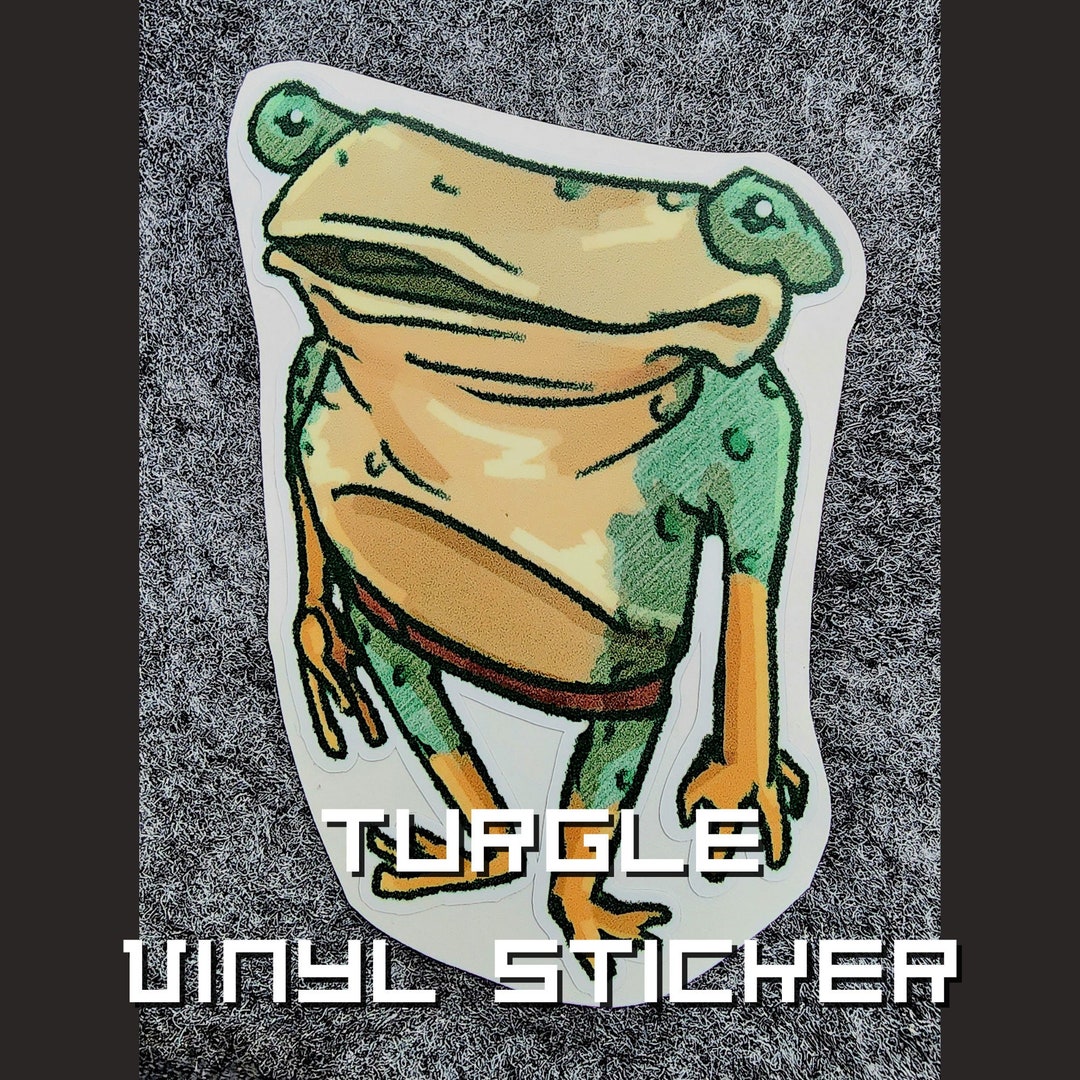 Survivor Frog Man Turgle Vinyl Stickers Durable Indoor/outdoor Use ...