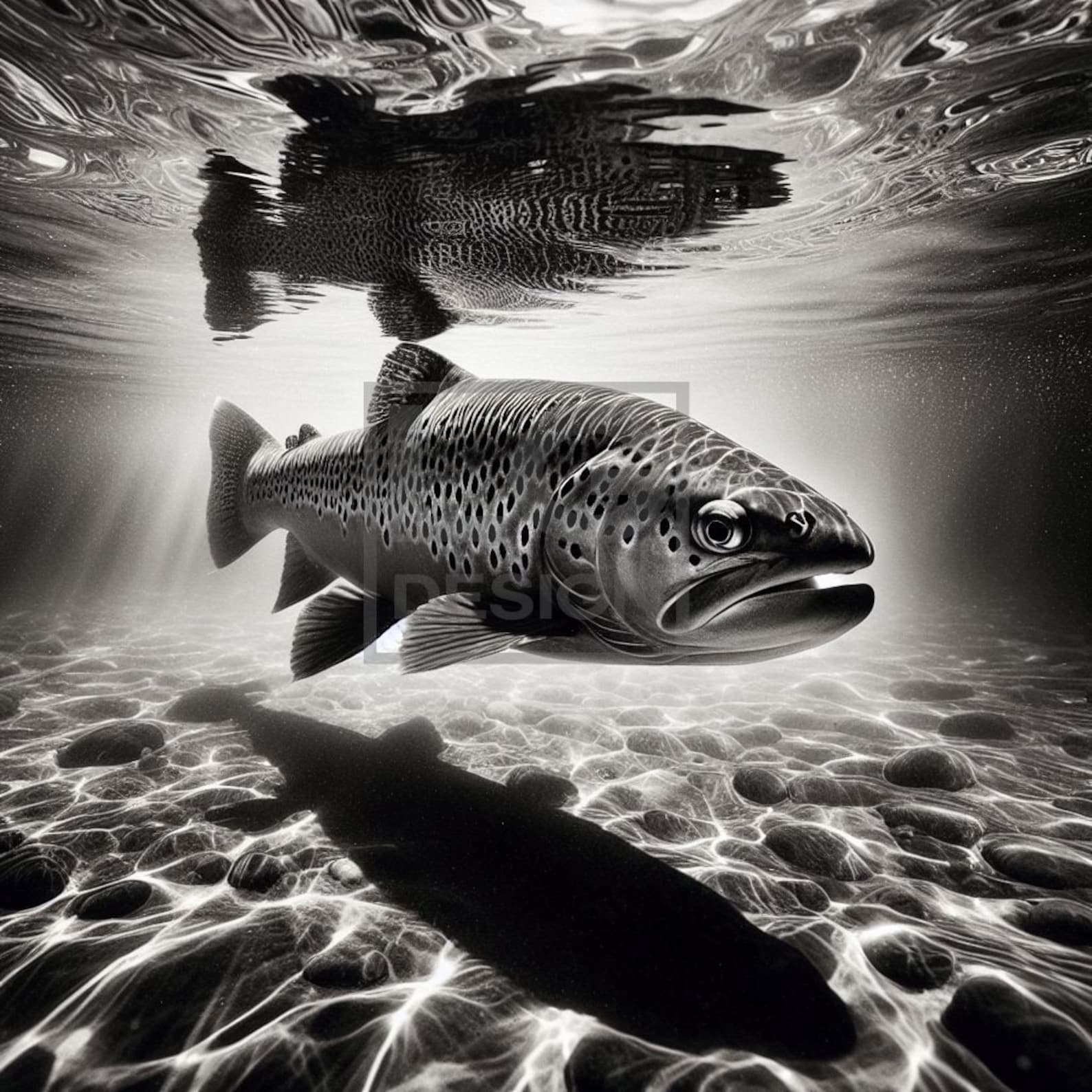 River Trout Collection - Set of 7 Brown Trout PNG - Trout, River Trout ...