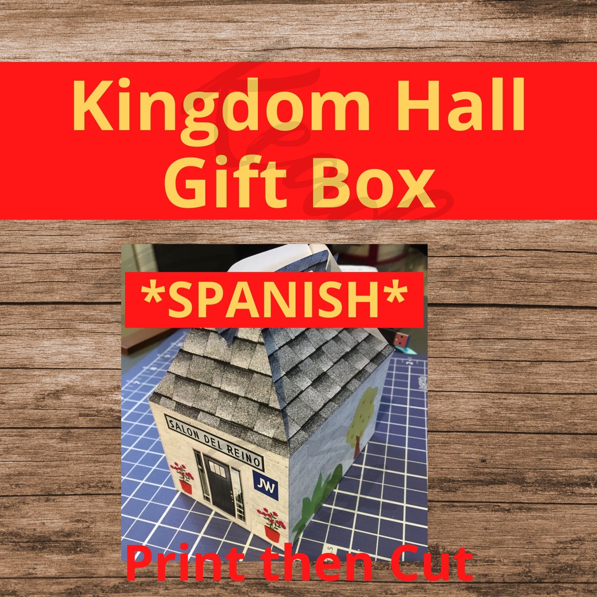 Craft Supplies & Tools Packaging & Wrapping SPANISH Kingdom Hall gift ...