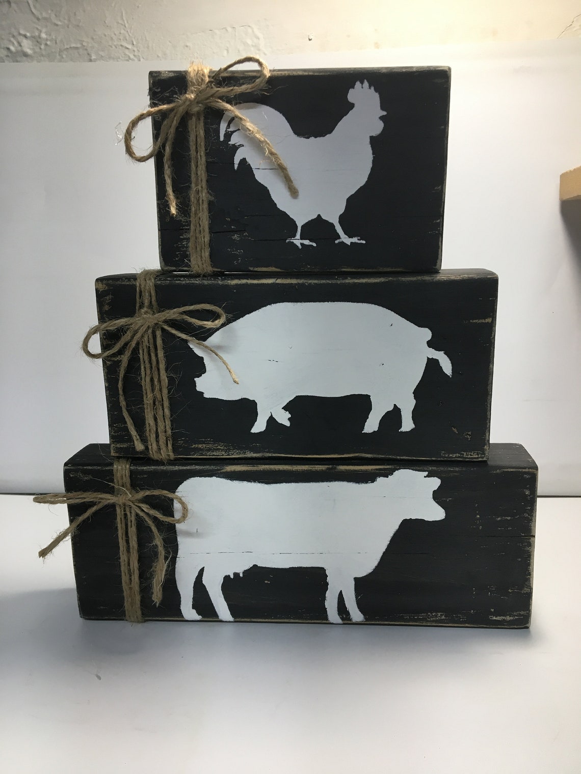 Farmhouse Wood Decor - Etsy