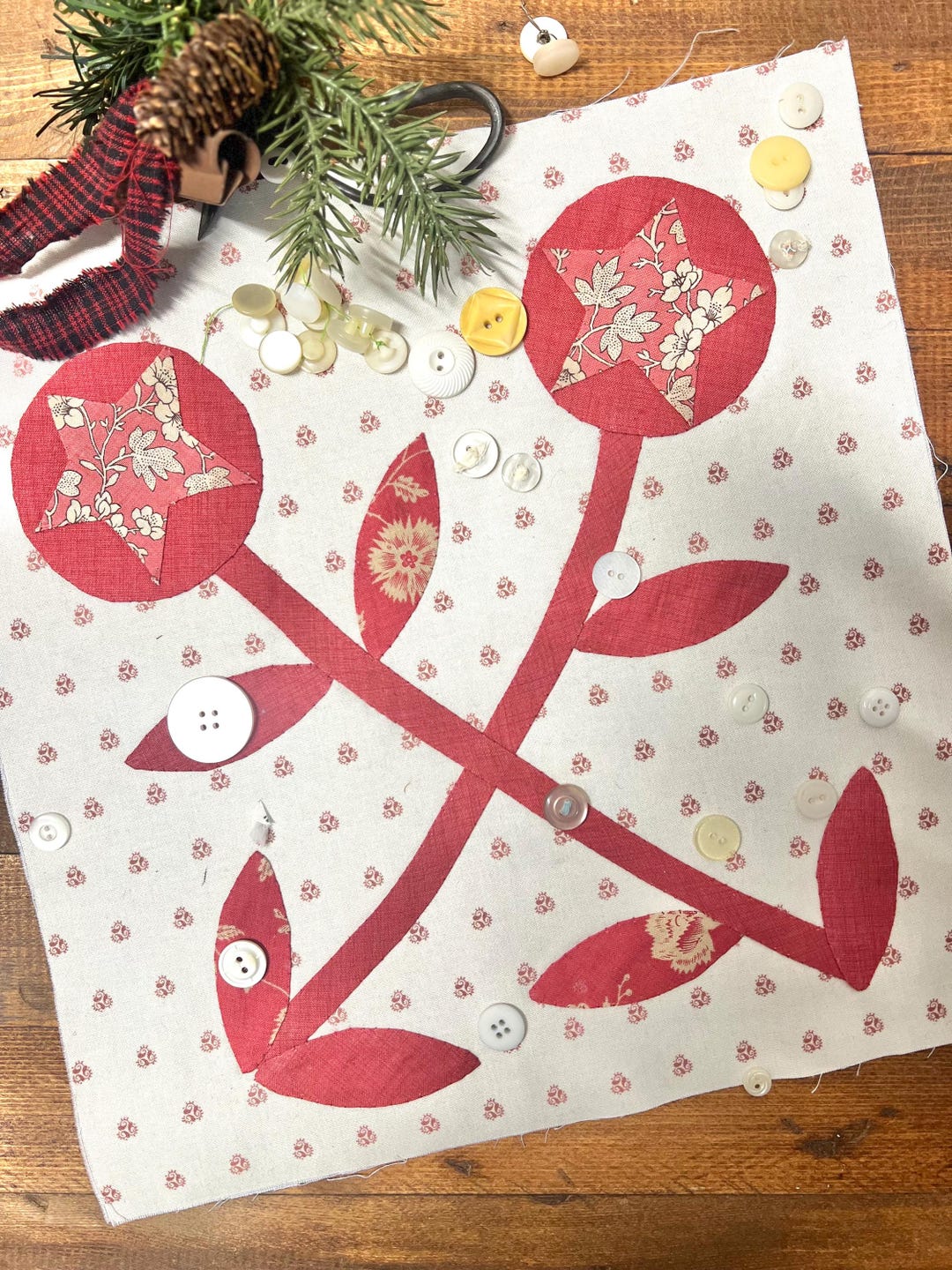 Cranberry Fields - Block TEN - INSTANT DOWNLOAD - Etsy