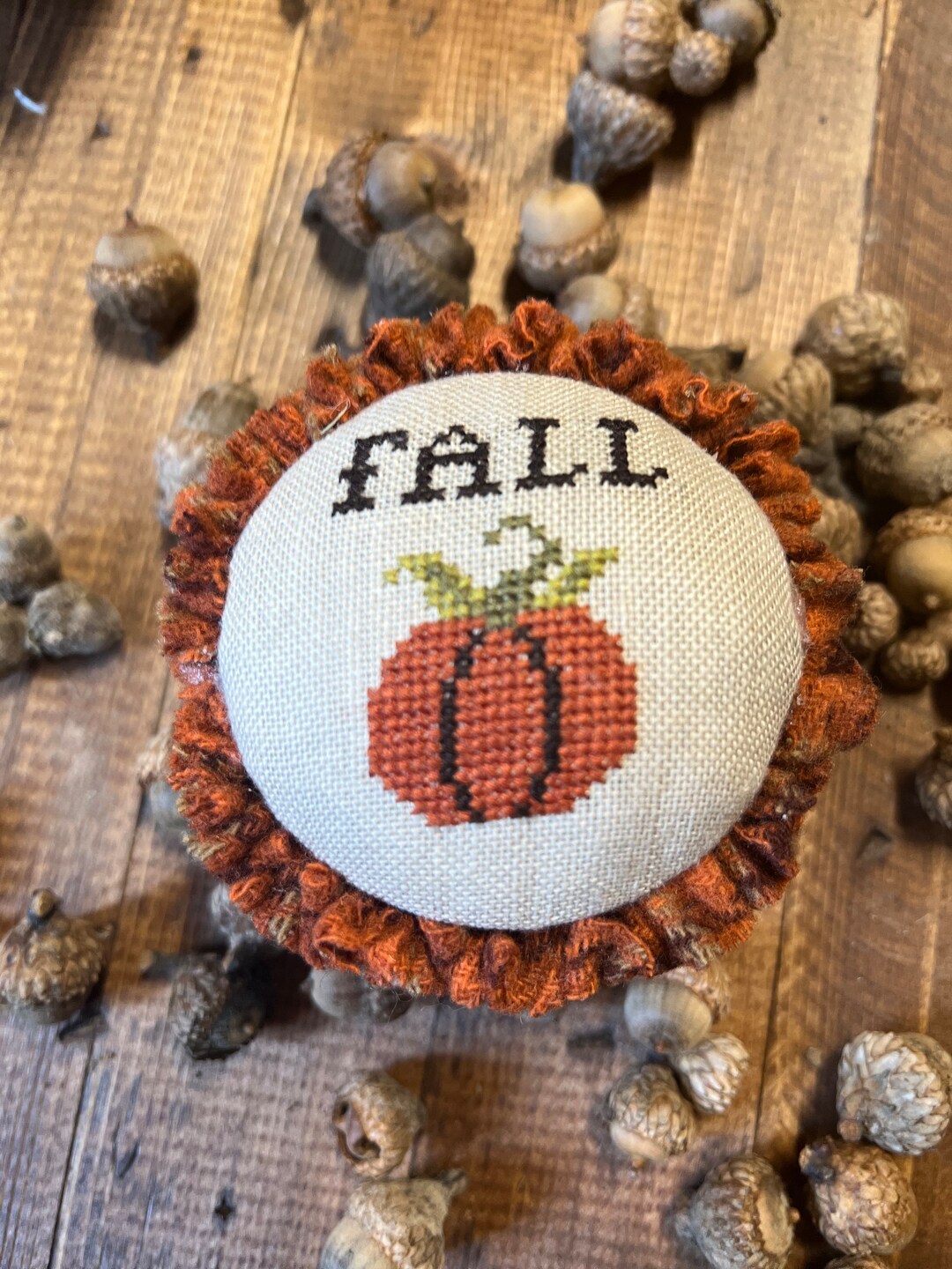 Fall Cross Stitch - Instant Download Pattern - Etsy