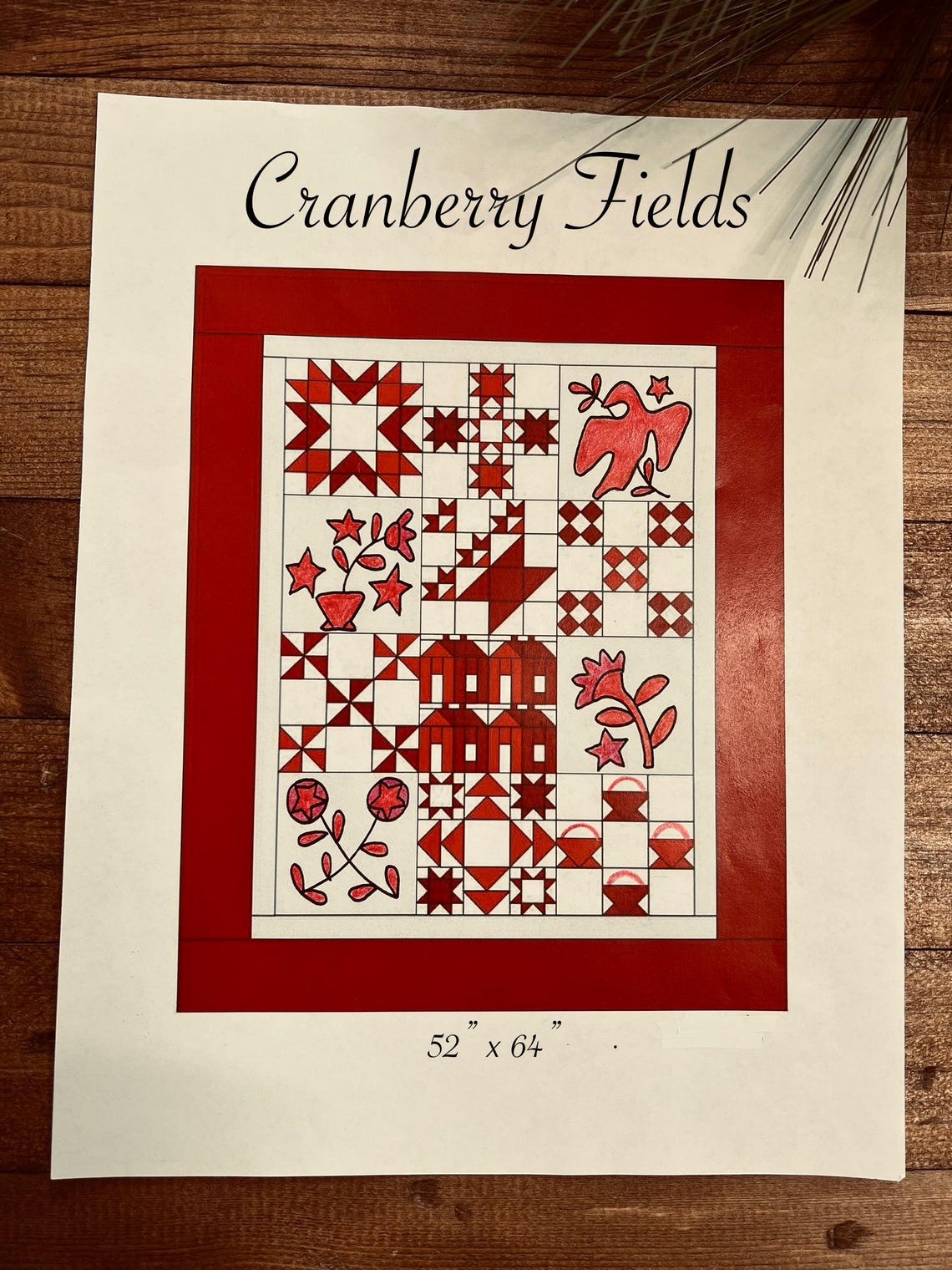 Cranberry Fields - Block ELEVEN - Etsy