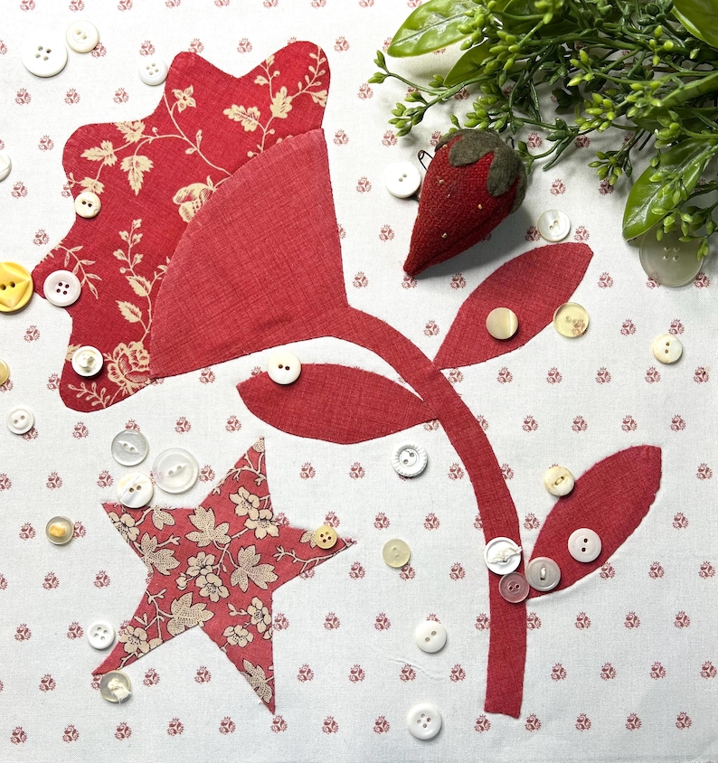 Cranberry Fields - Block NINE - INSTANT DOWNLOAD - Etsy