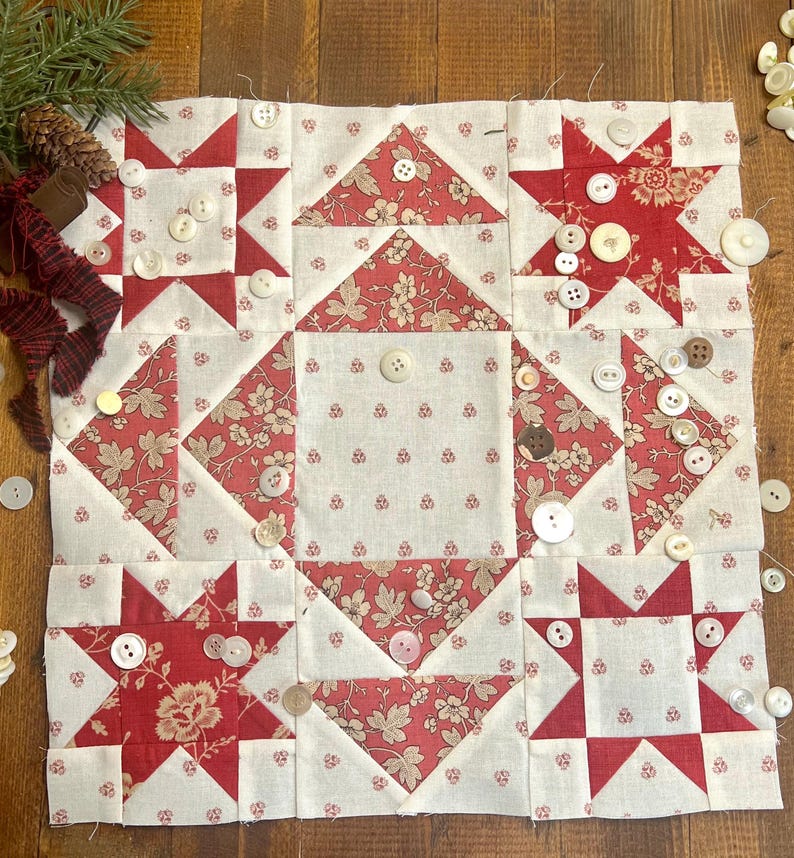 Cranberry Fields - Block ELEVEN - INSTANT DOWNLOAD - Etsy