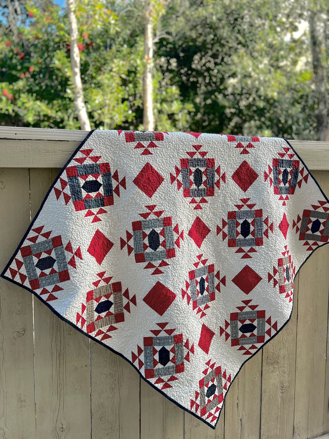 Oklahoma Summer Quilt Pattern - INSTANT DOWNLOAD - Etsy