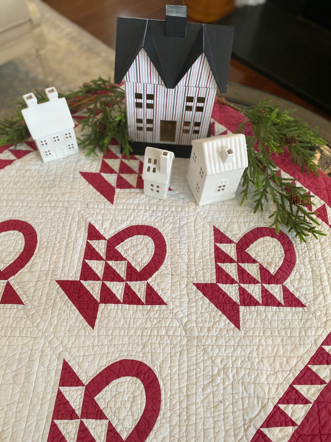 Red Baskets Quilt Pattern - INSTANT DOWNLOAD - Etsy