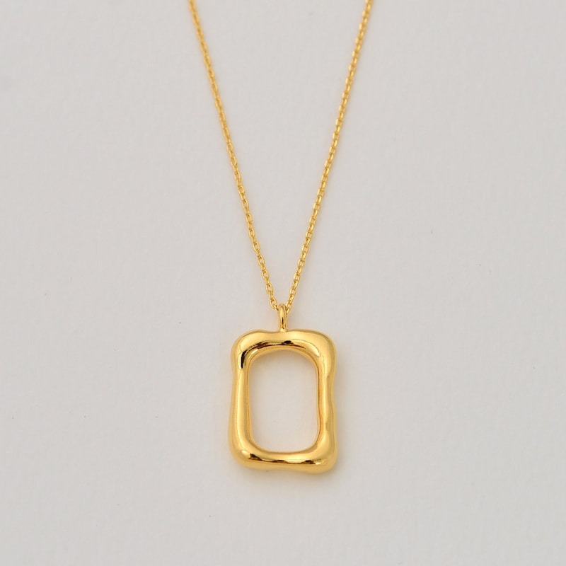 Rectangle Pendant - Etsy