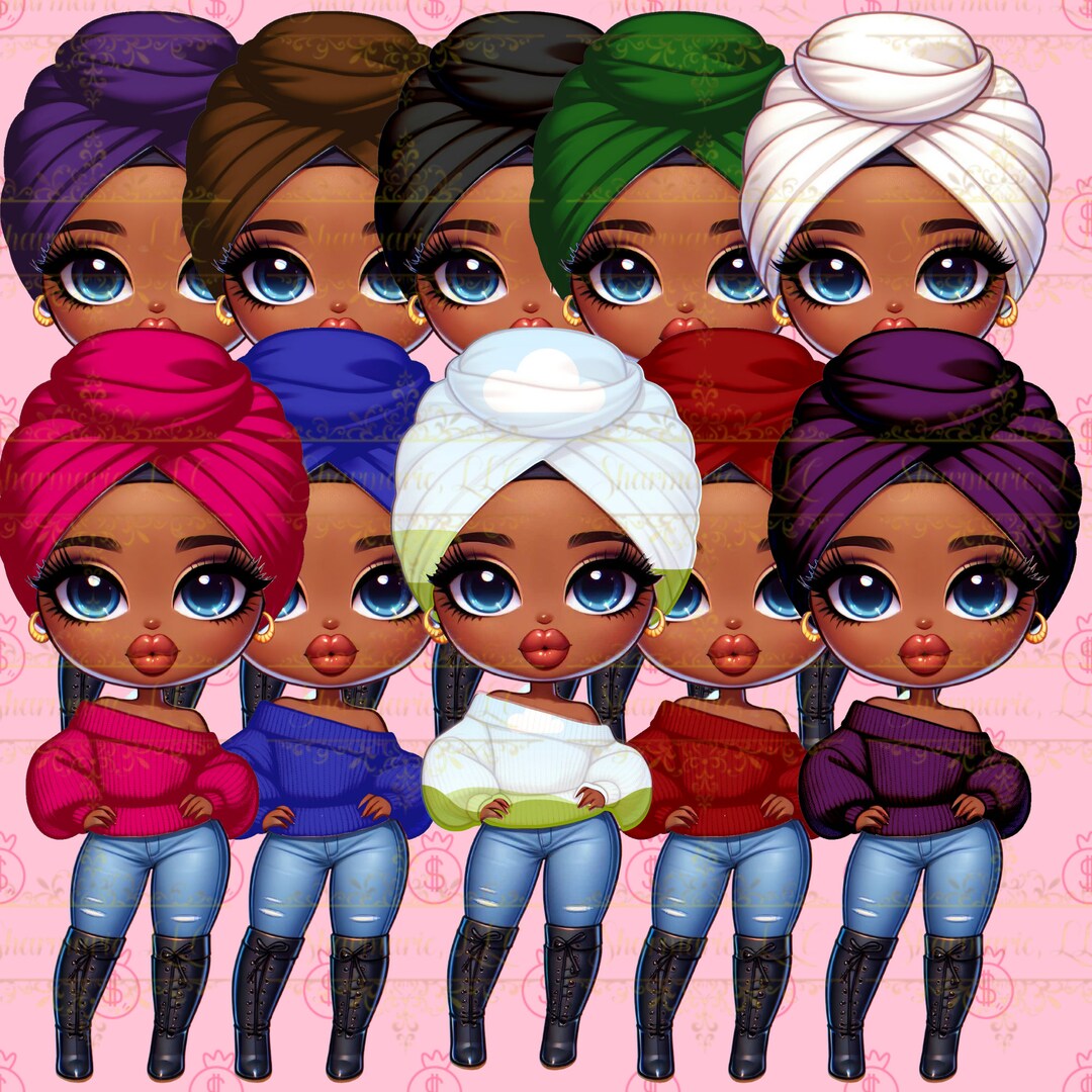 It's Sweater Weather Vol 2 Chibi Cutie | MEGA BUNDLE | Digi Dolls ...