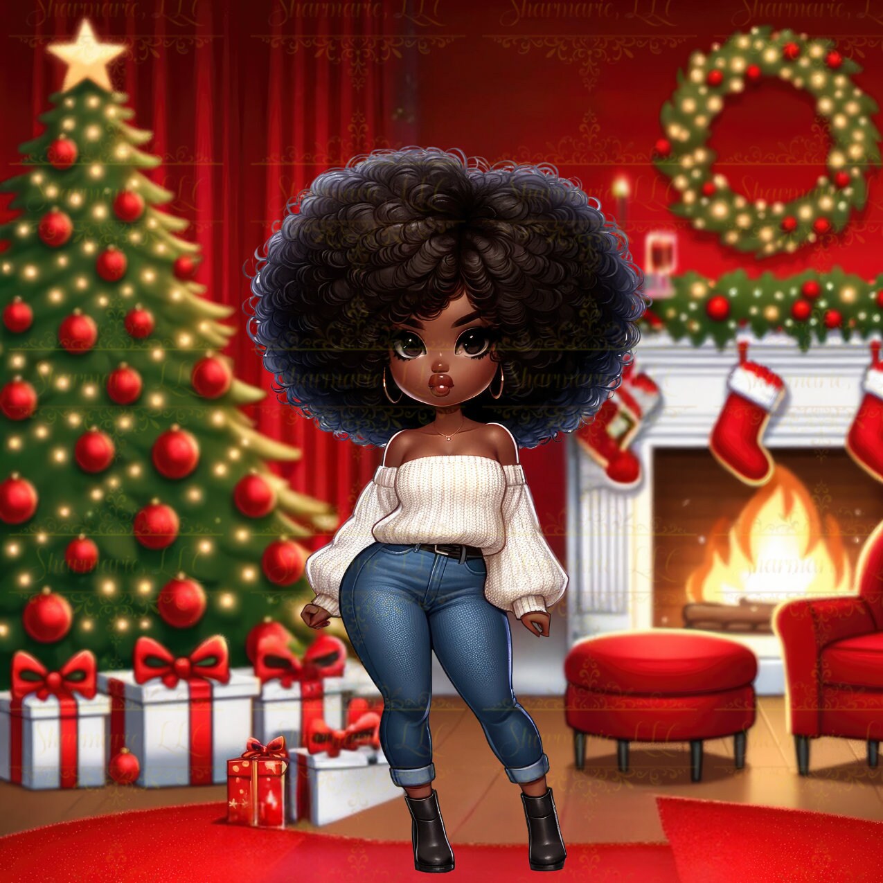 Sassy-ness Chibi Cutie | MEGA BUNDLE | Digi Dolls | High Fashion ...