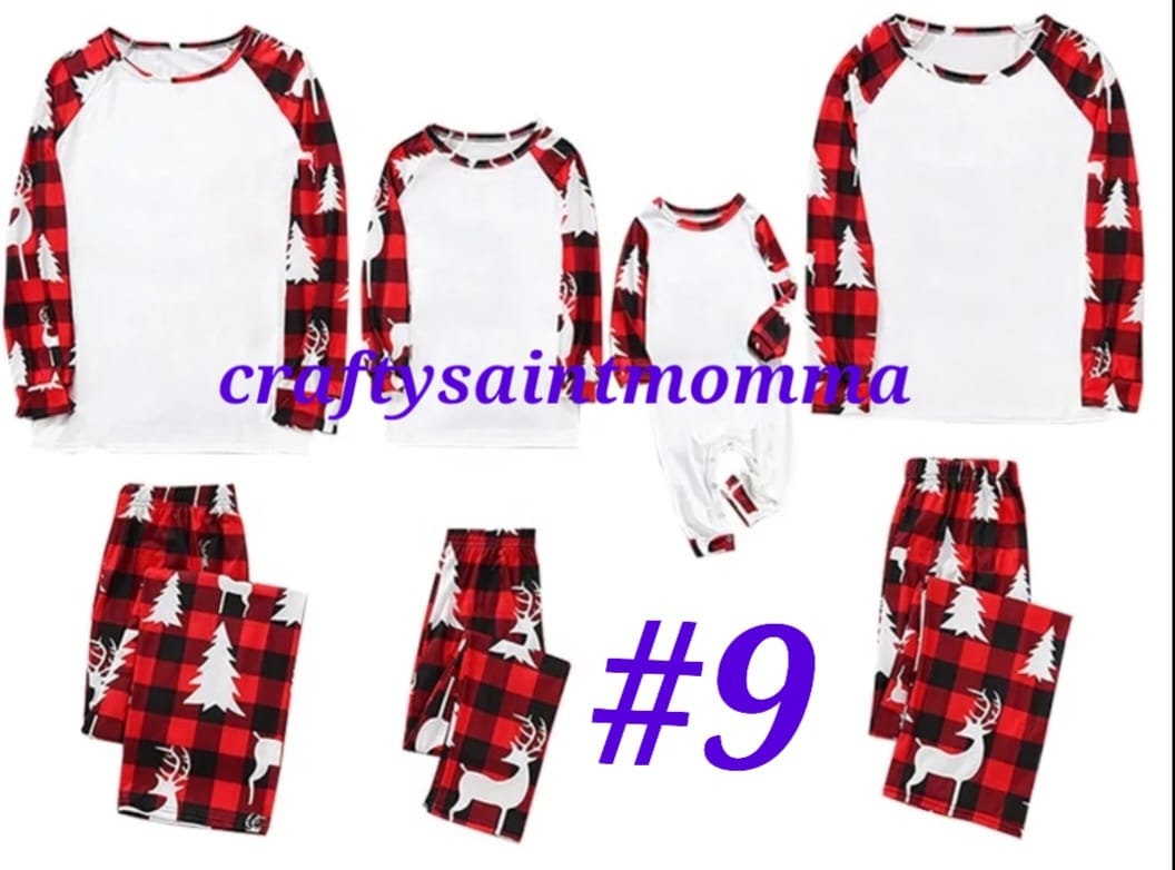 Sublimatin Pajama Sets - Etsy