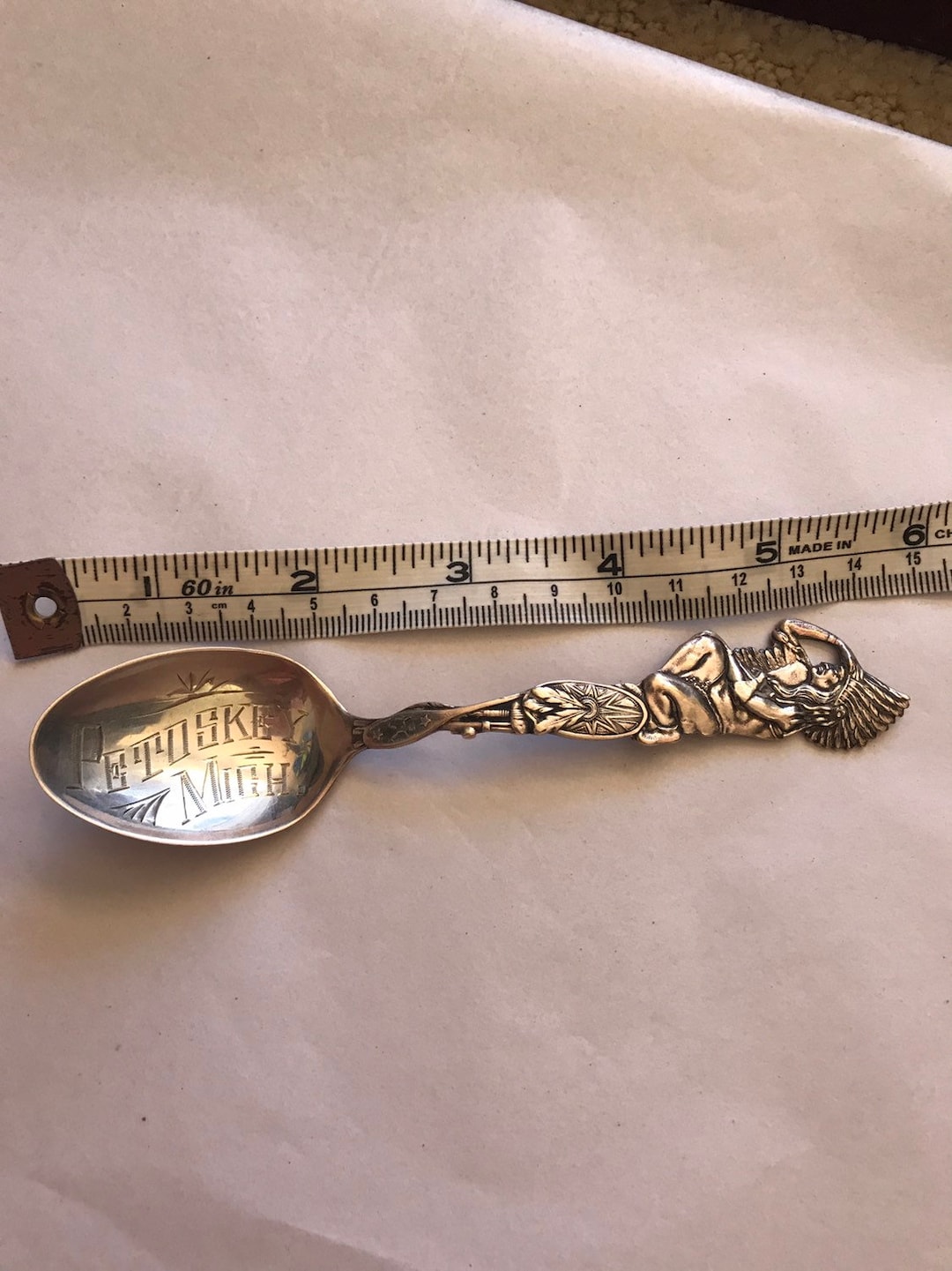 Buy Vintage Native American Sterling Silver Spoon Online in India - Etsy