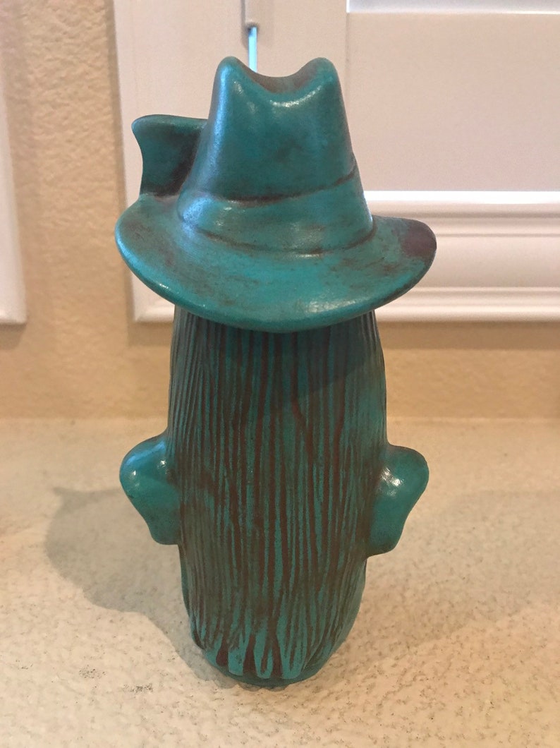 Vintage Pottery "mr. Oily" Oil Pot - Etsy