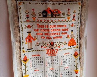 1967 Calendar | Etsy