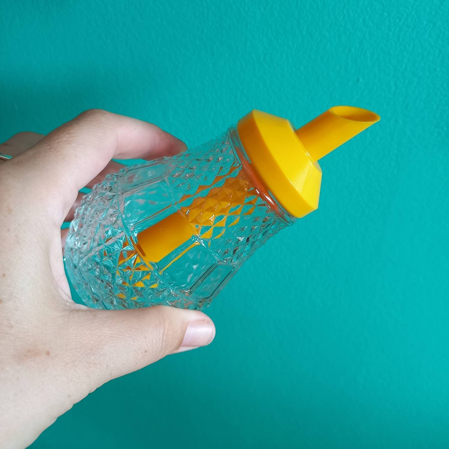 Stoha Germany Diamond Point Sugar Syrup Dispenser Yellow - Etsy