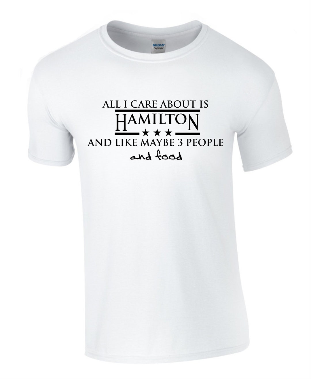 Hamilton Themed White T Shirt - Etsy