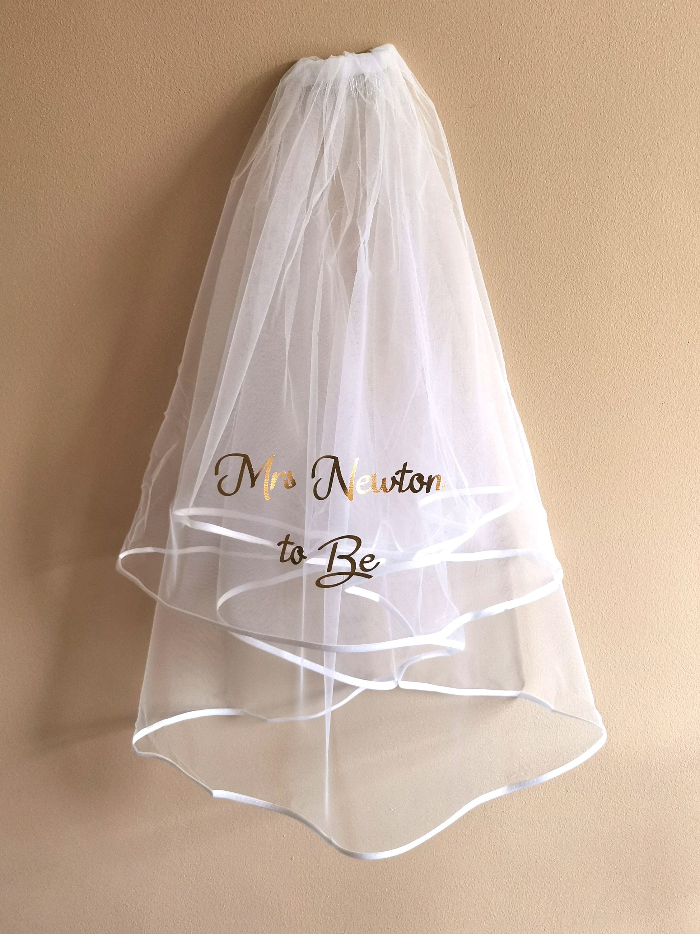 Personalised Hen Party Veil Personalised Wedding Veil Bride - Etsy UK