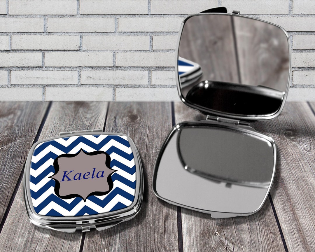 Personalised Compact Mirror, Custom Compact Mirror, Gift for Her ...