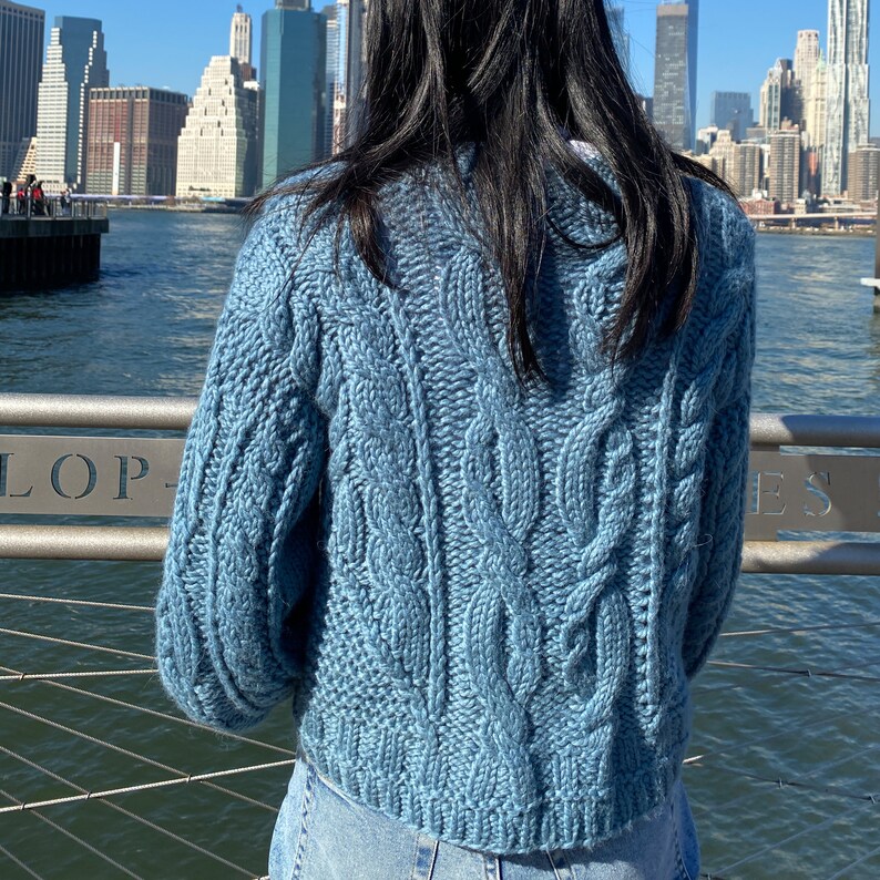 RAVEN Sweater | PATTERN DOWNLOAD | Intermediate Knitting - Etsy