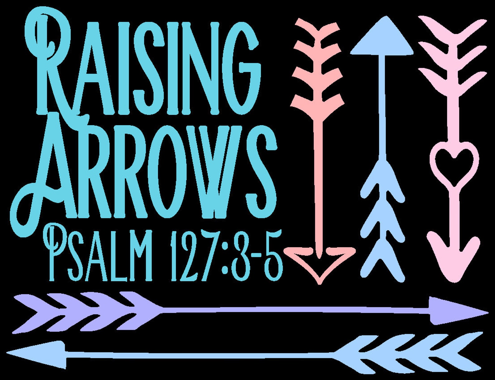 Raising Arrows SVG DXF Digital Download Cut File Christian - Etsy Australia