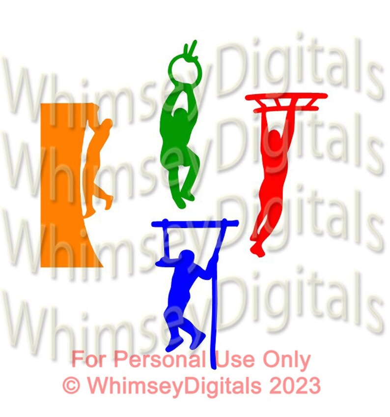 Obstacle Course Warrior SVG Cutting File Digital Download - Etsy Australia