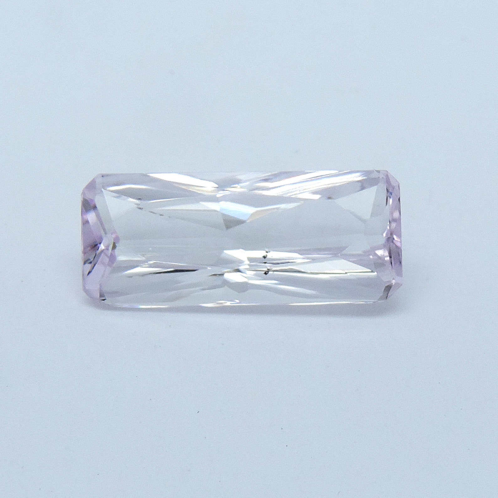 Natural Kunzite Gemstone Emerald Cut Kunzite Gemstone - Etsy