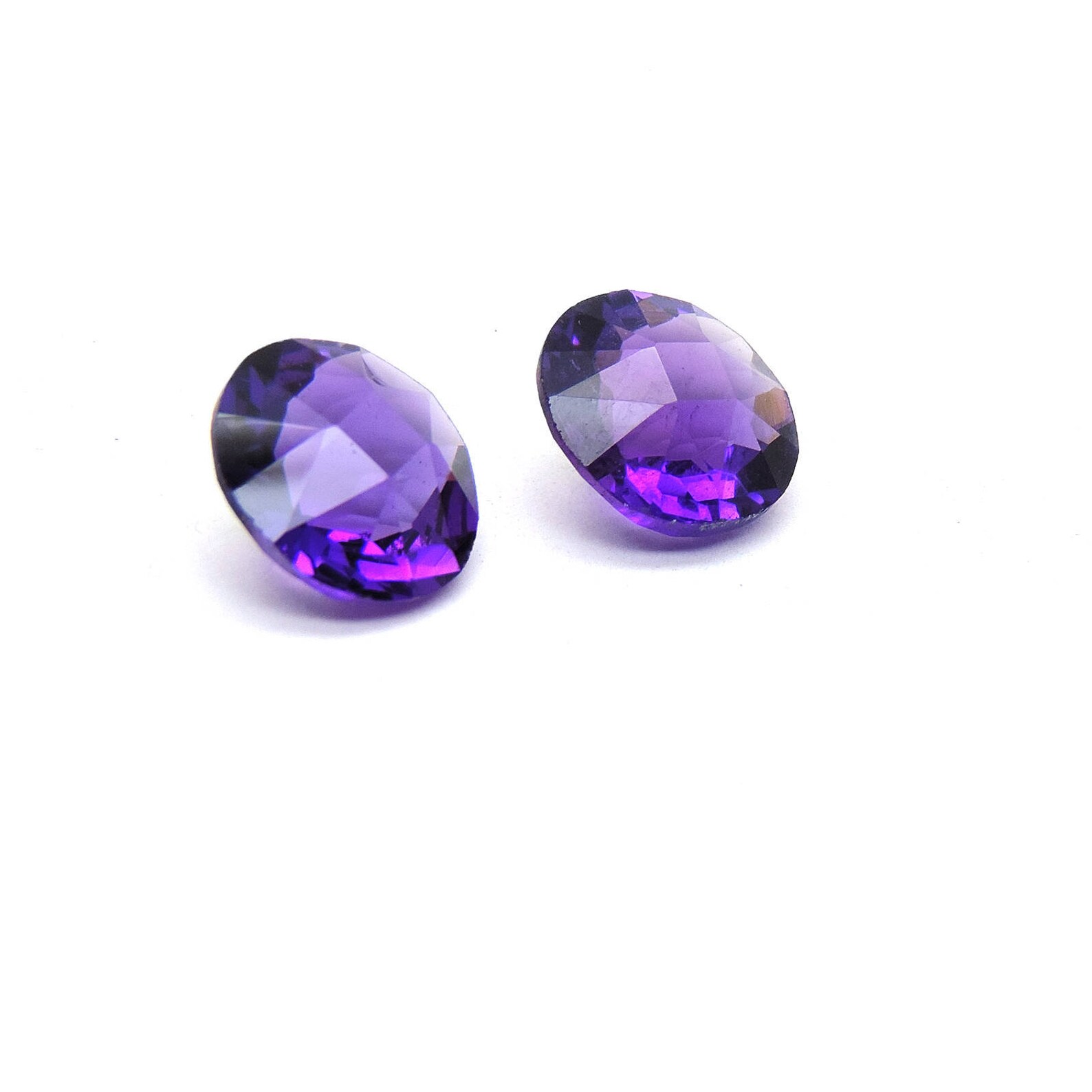 Natural AAA Grade Amethyst Earring. Amethyst Earring Gemstone , 10x6 Mm ...