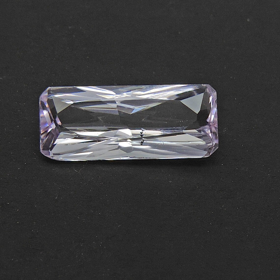 Natural Kunzite Gemstone Emerald Cut Kunzite Gemstone - Etsy