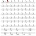 Basic Modern Calligraphy Practice Sheets by @theinkyhand -- Uppercase ...