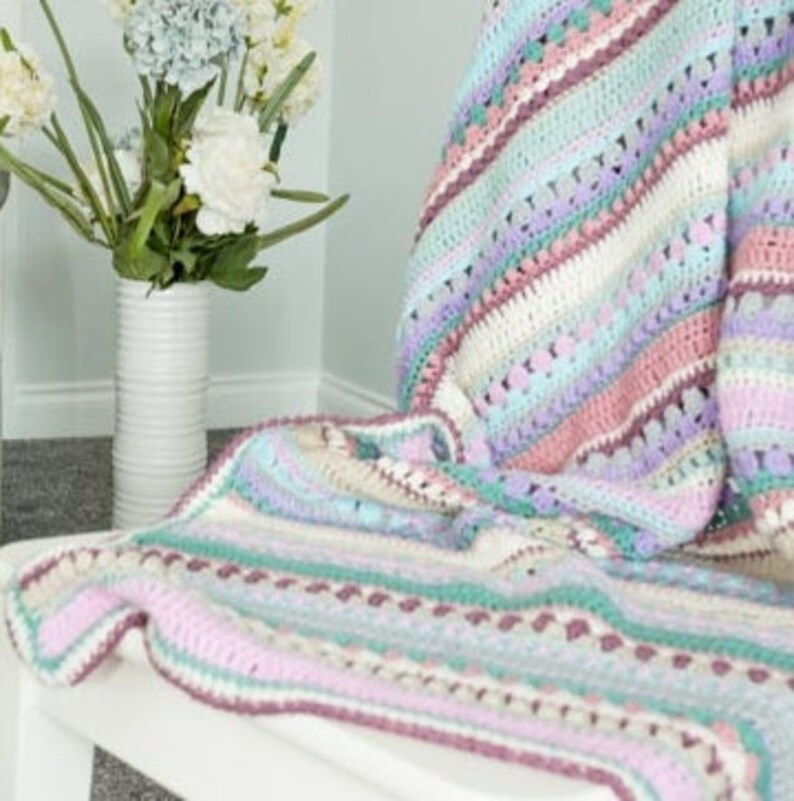 Vintage Stripes Throw - Etsy