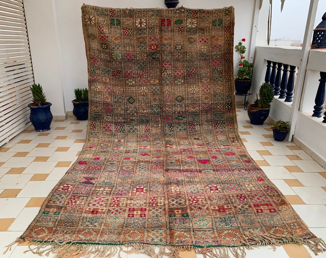 Boujad Rug , Moroccan Rug , Wool Rug , Morocco Boujaad Rug , Boujaad ...
