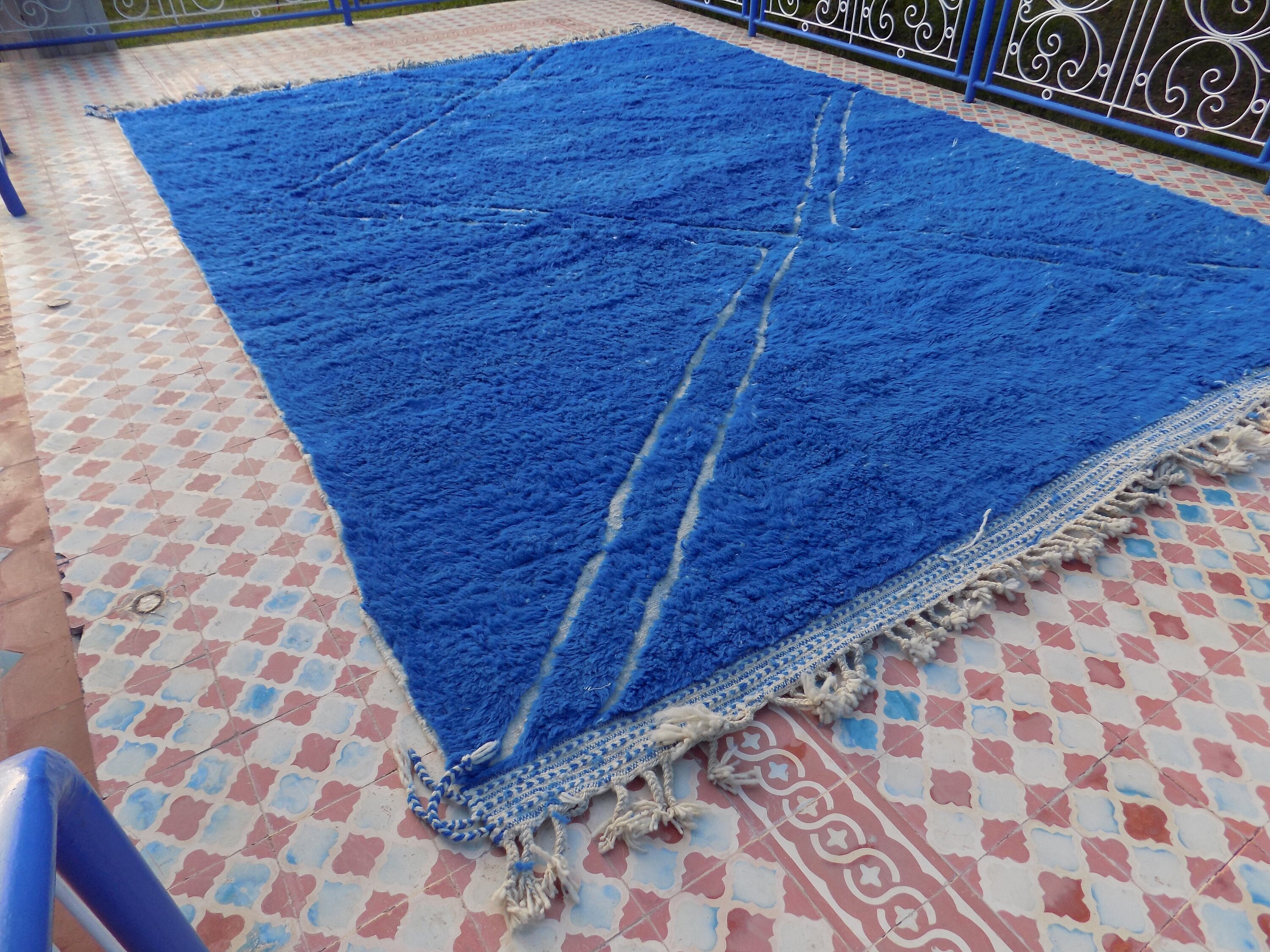 Beni Ourain Rug Moroccan Rug Wool Rug Area Rug Large Beni | Etsy