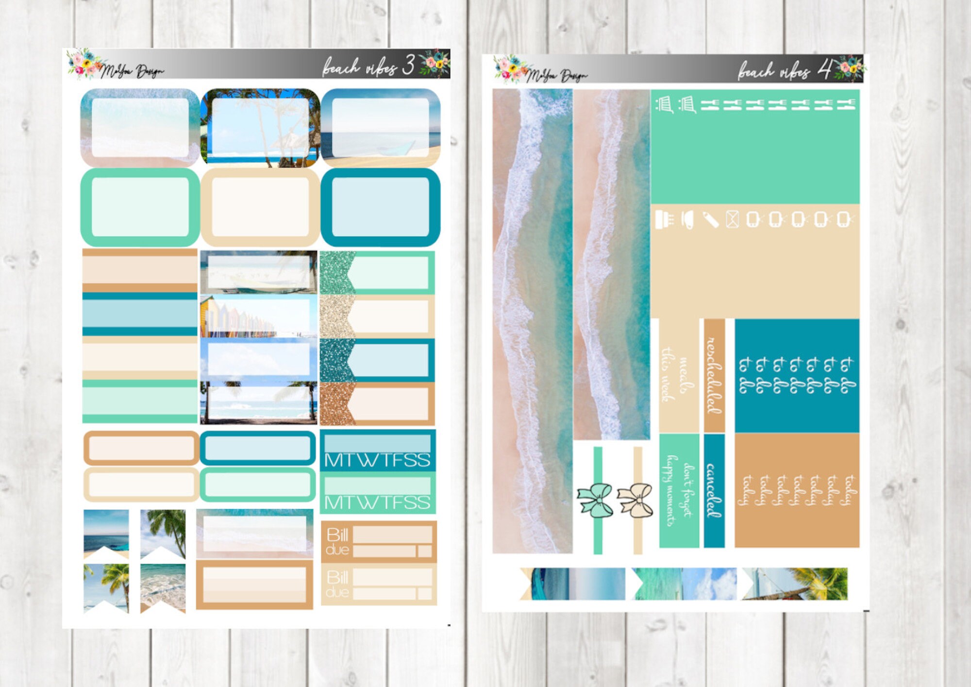 Planner Sticker Kit / Happy Planner Sticker / Vertikal Standard Kit ...