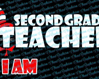 Second grade teacher shirt | Etsy