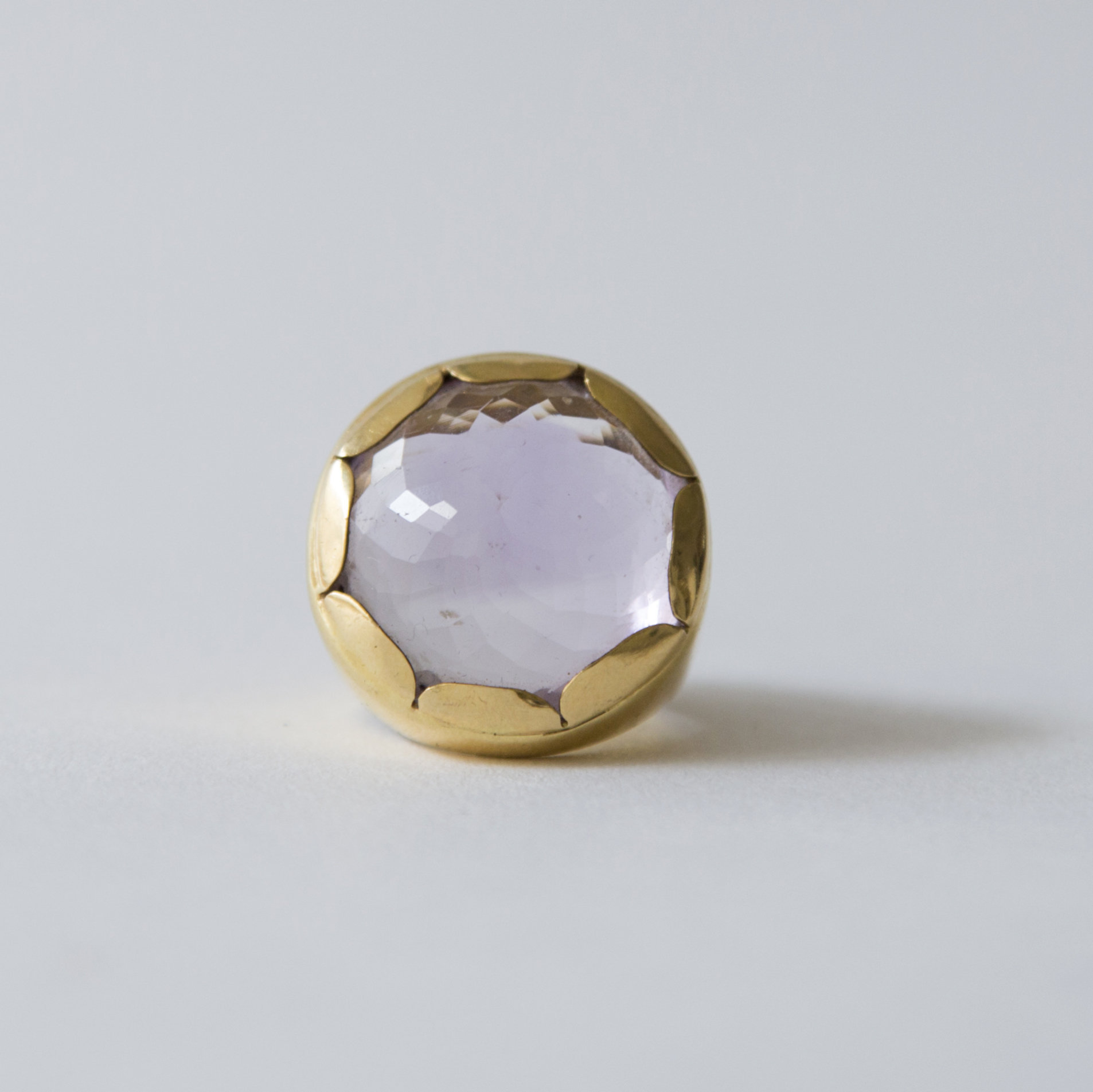 18k Solid Gold Unique Statement Ring 18k Gold Flower Ring | Etsy