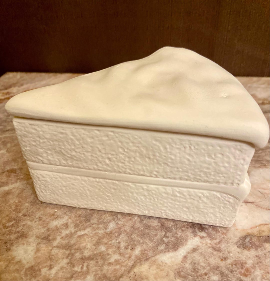 Ceramic Cake Box in Bisque Form - Ready to Paint - Etsy