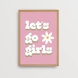 Bedroom Wall Art Prints Girls Room Decor, Wall Art, Poster Girl Prints ...