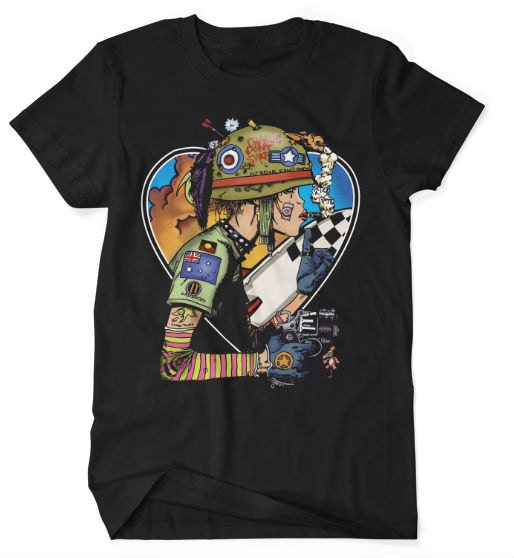 We Love Tank Girl Tank Girl Tshirt Black or White S M - Etsy