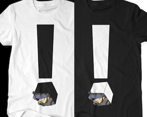 Metal Gear Solid Box Snake Exclamation Mark Anime / Gaming Tshirt Black ...