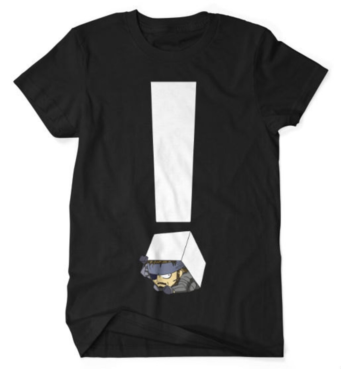 Metal Gear Solid Box Snake Exclamation Mark Anime / | Etsy