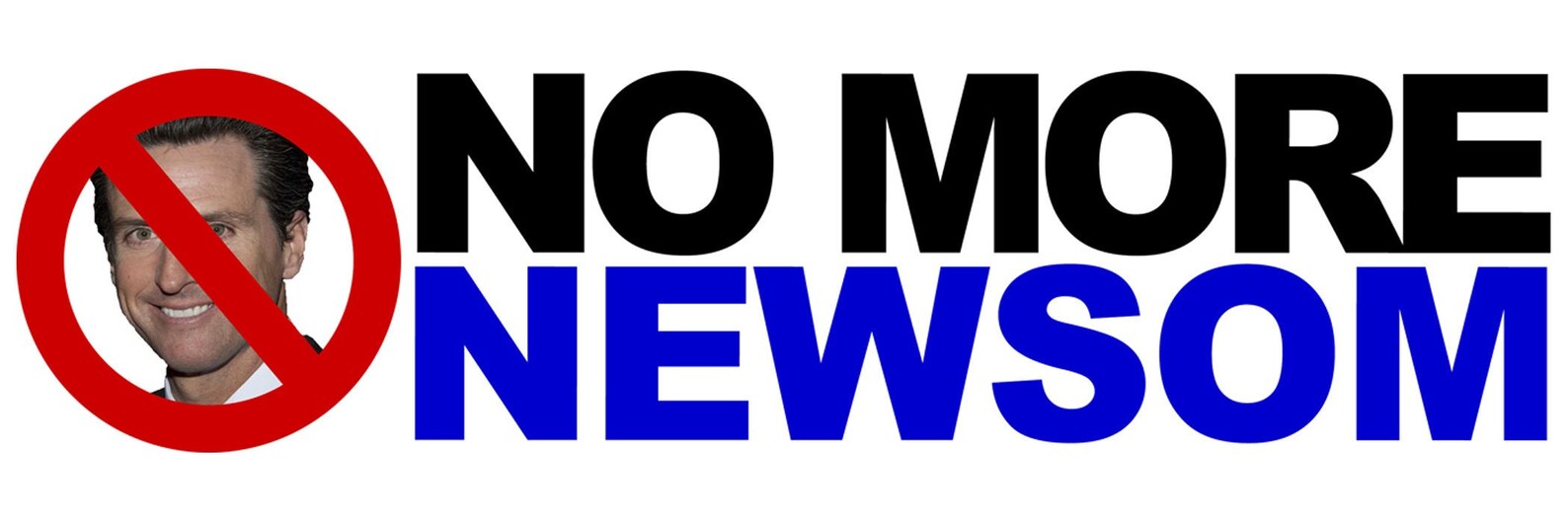 NO MORE NEWSOM Bumper Sticker | Etsy