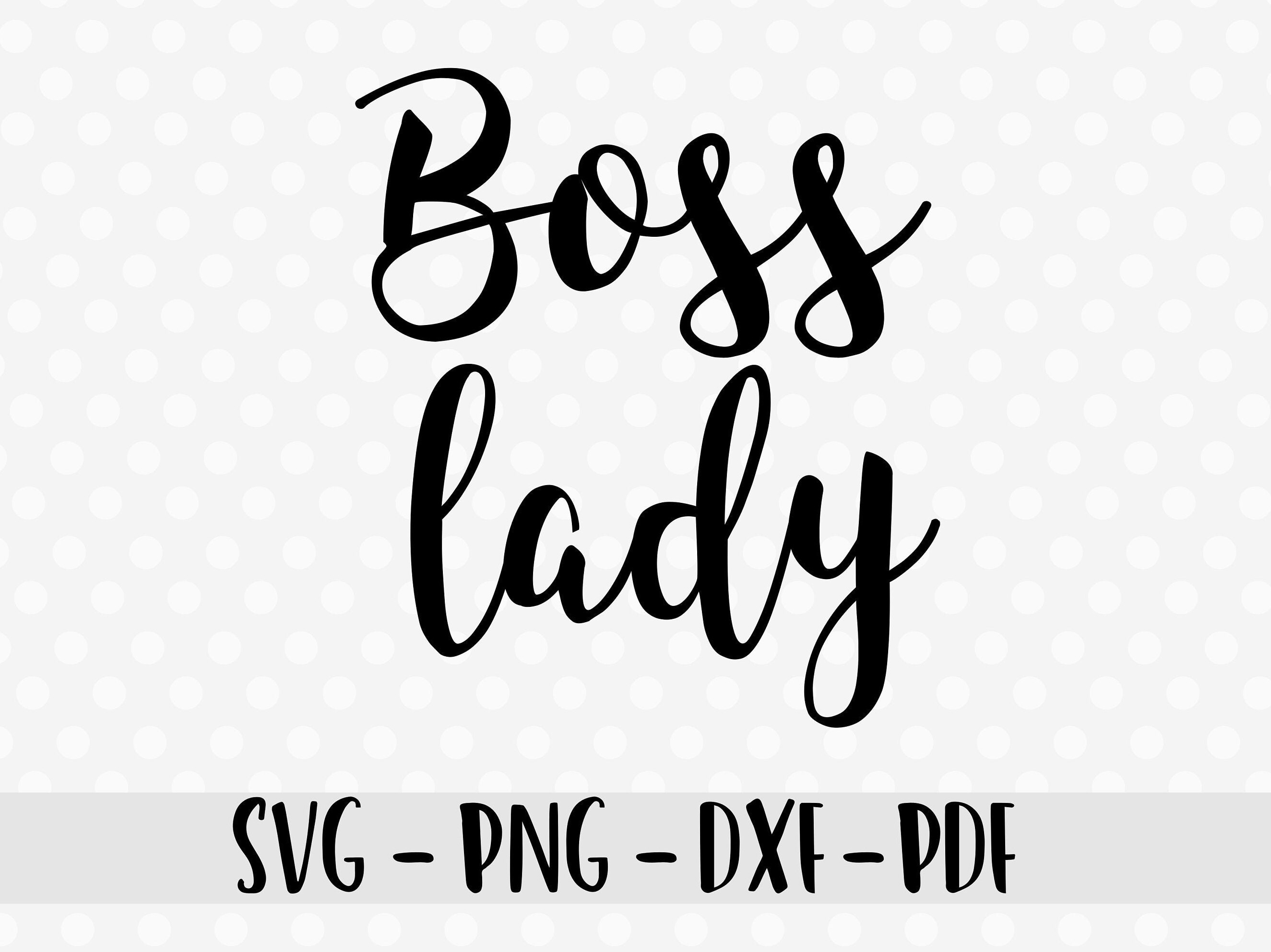 Office SVG Files for Cricut Sayings Boss Lady SVG Work Wife | Etsy