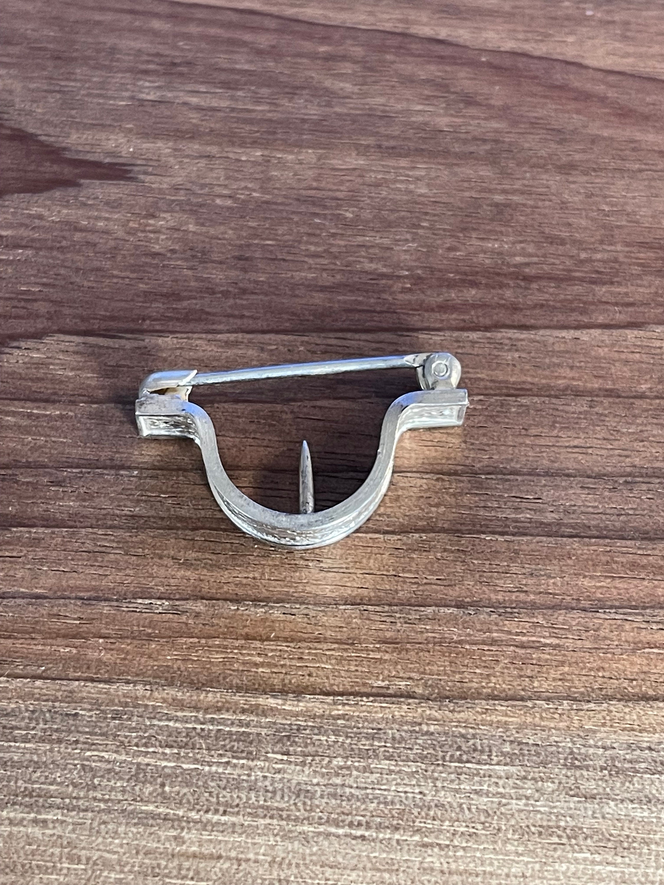 Vintage 1920 Sterling Posy Pin - Etsy