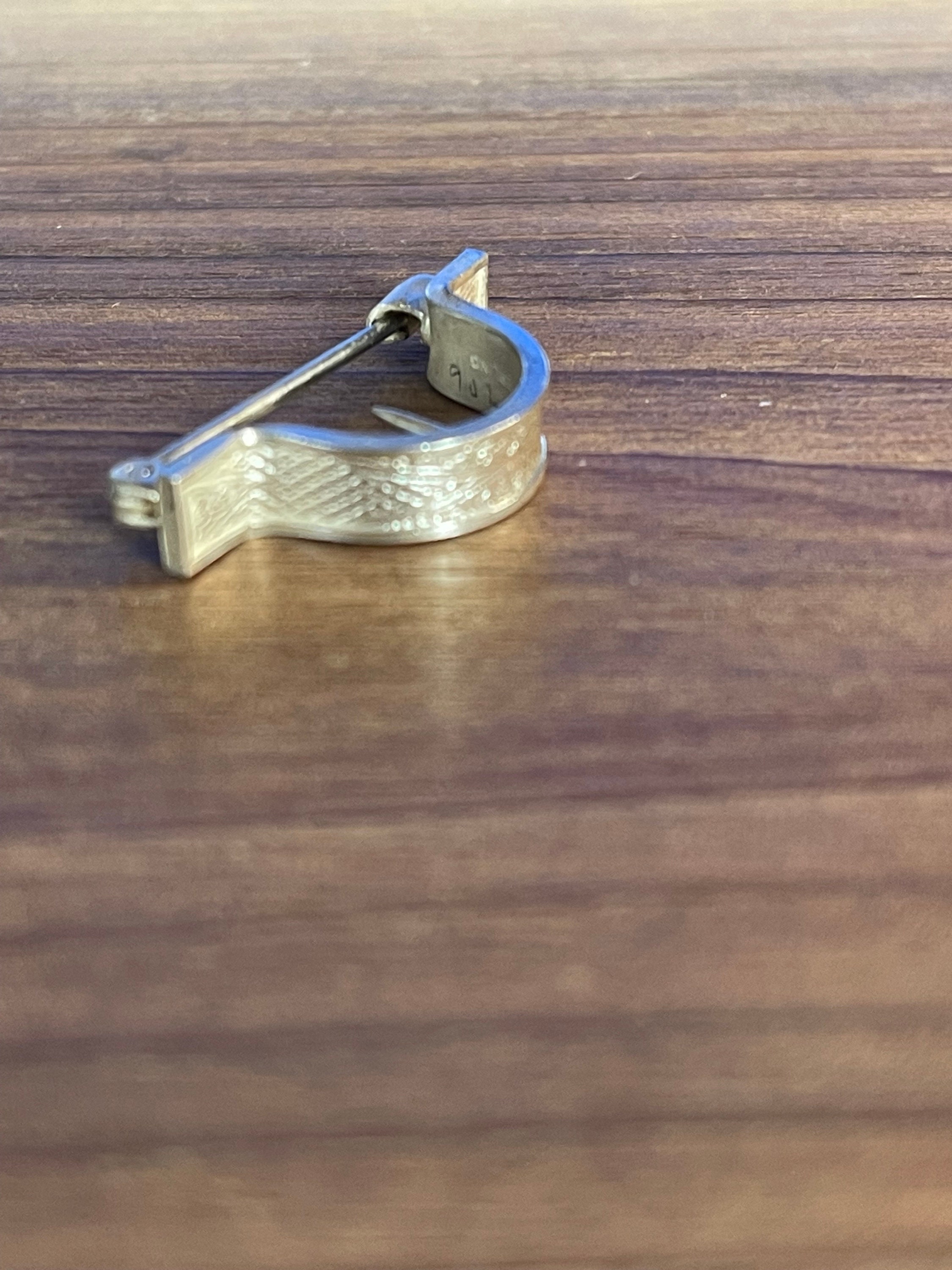 Vintage 1920 Sterling Posy Pin - Etsy