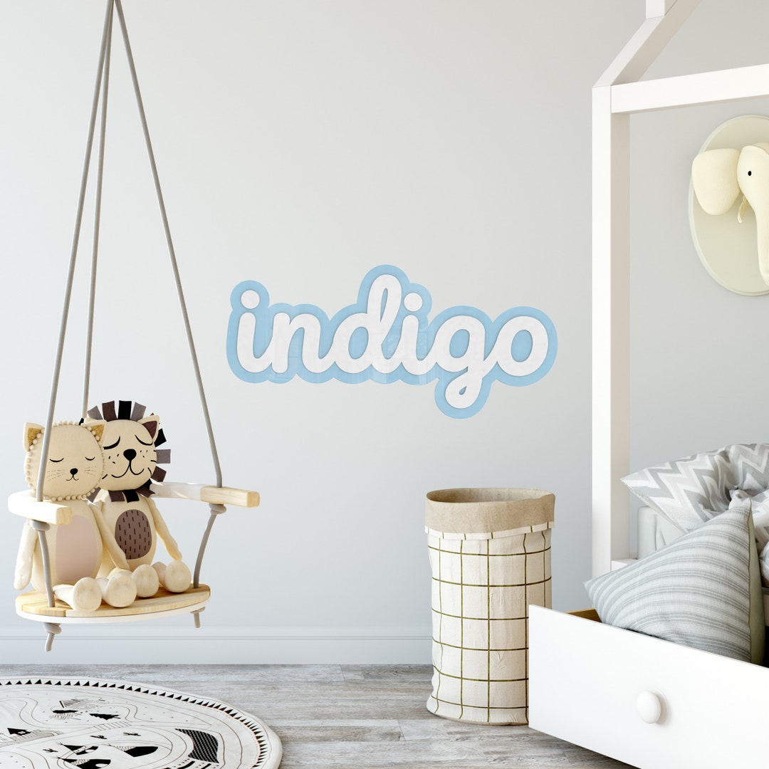 3D Layered Room Sign | Custom Kids Room Wall Decor | Personalised ...